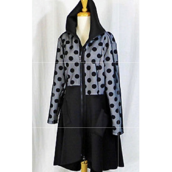 Samuel Dong | Jackets & Coats | Samuel Dongs Polka Dot Jacketdress ...